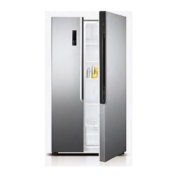 NASCO FRIDGE SIDE BY SIDE 348L SILVER NASF2-66.1FF